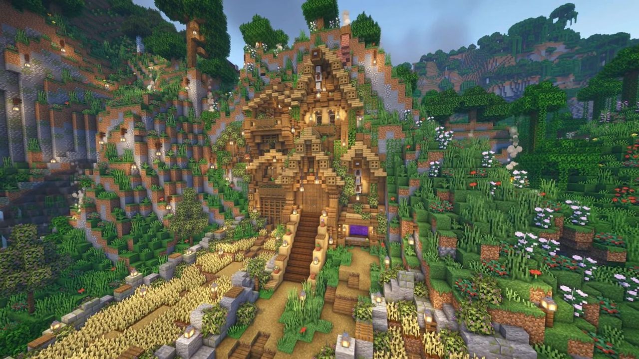 Best Minecraft mountain house ideas & tutorials