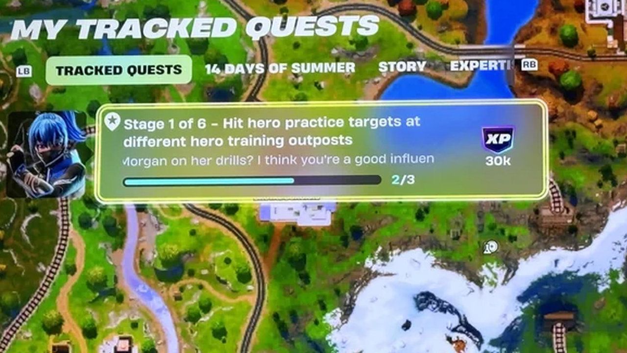How to locate and hit hero practice targets at training outposts in ...