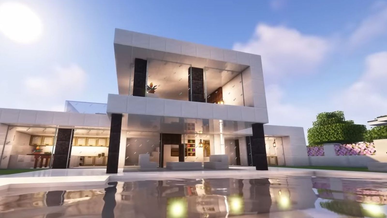 Minecraft House Plans Contemporary Modern