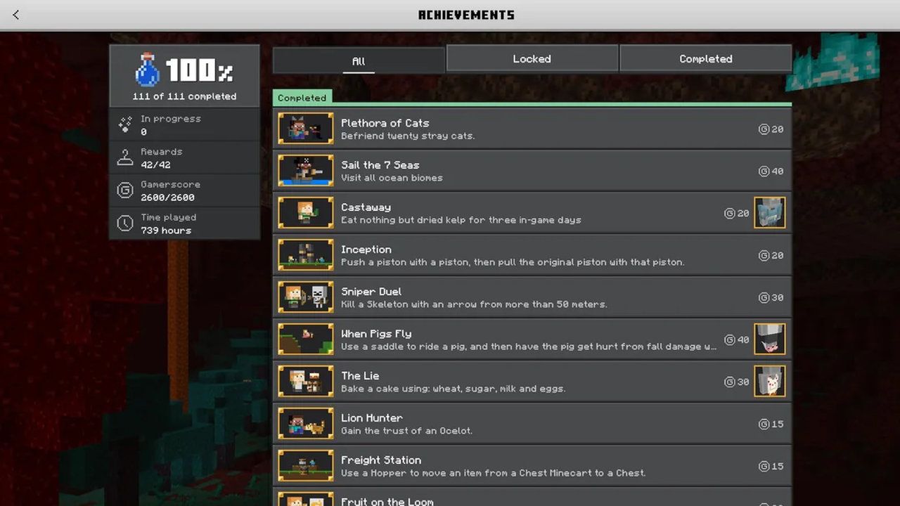 All Minecraft Achievements And Advancements Bedrock Java all-minecraft-achievements-and-advancements-bedrock-java