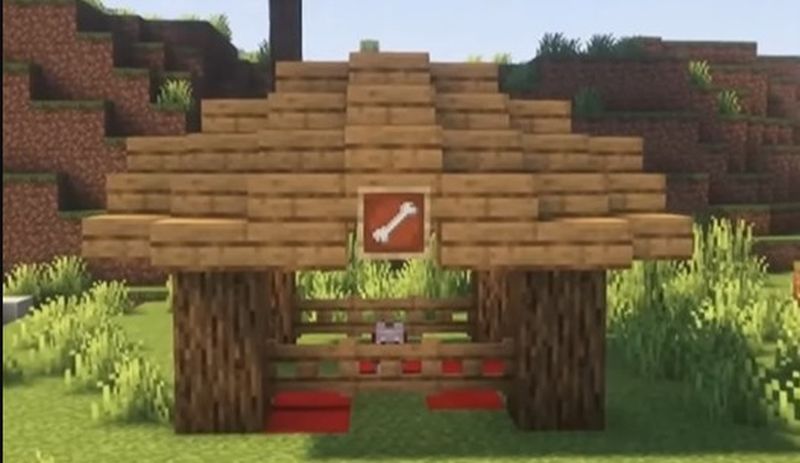 Cool Dog Houses For Minecraft