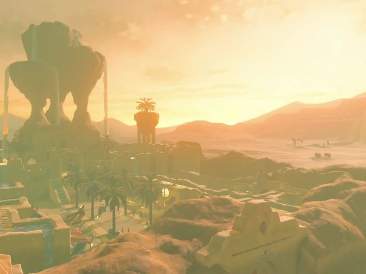 How to get into Gerudo Town in The Legend of Zelda