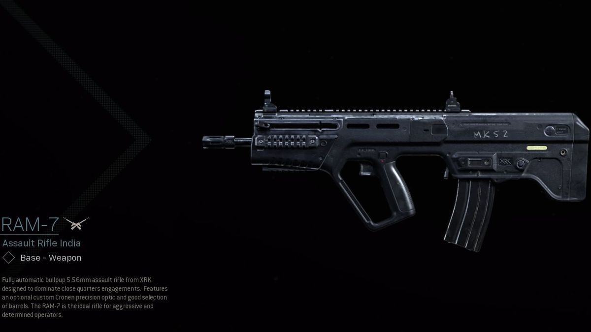 Best RAM 7 loadout for Warzone & MW3