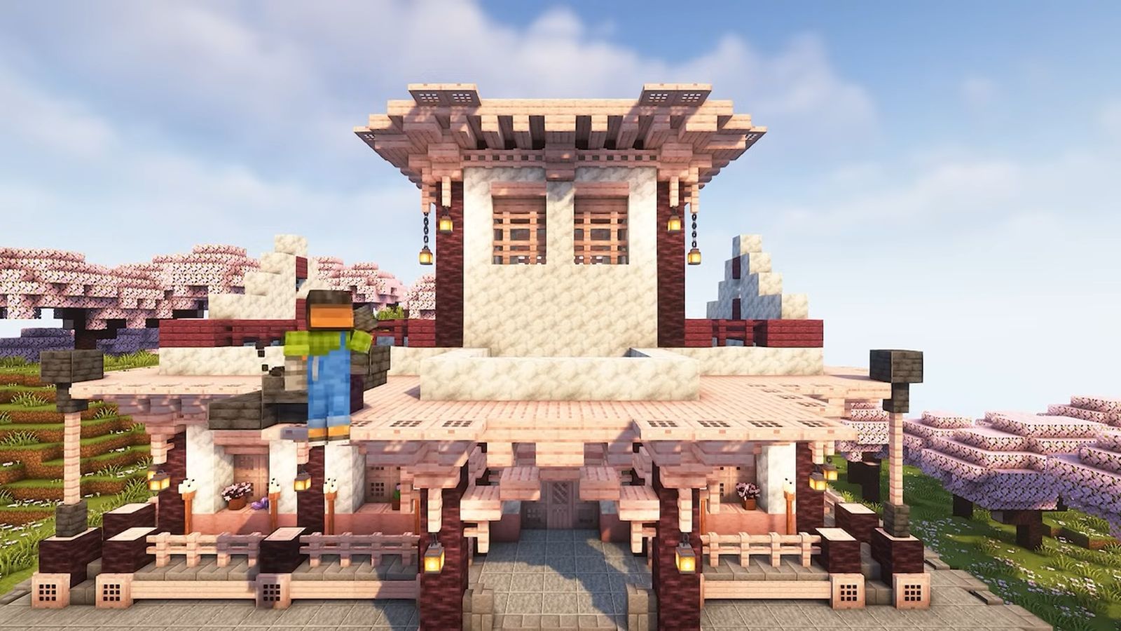 Japanese Modern House Minecraft Ideas